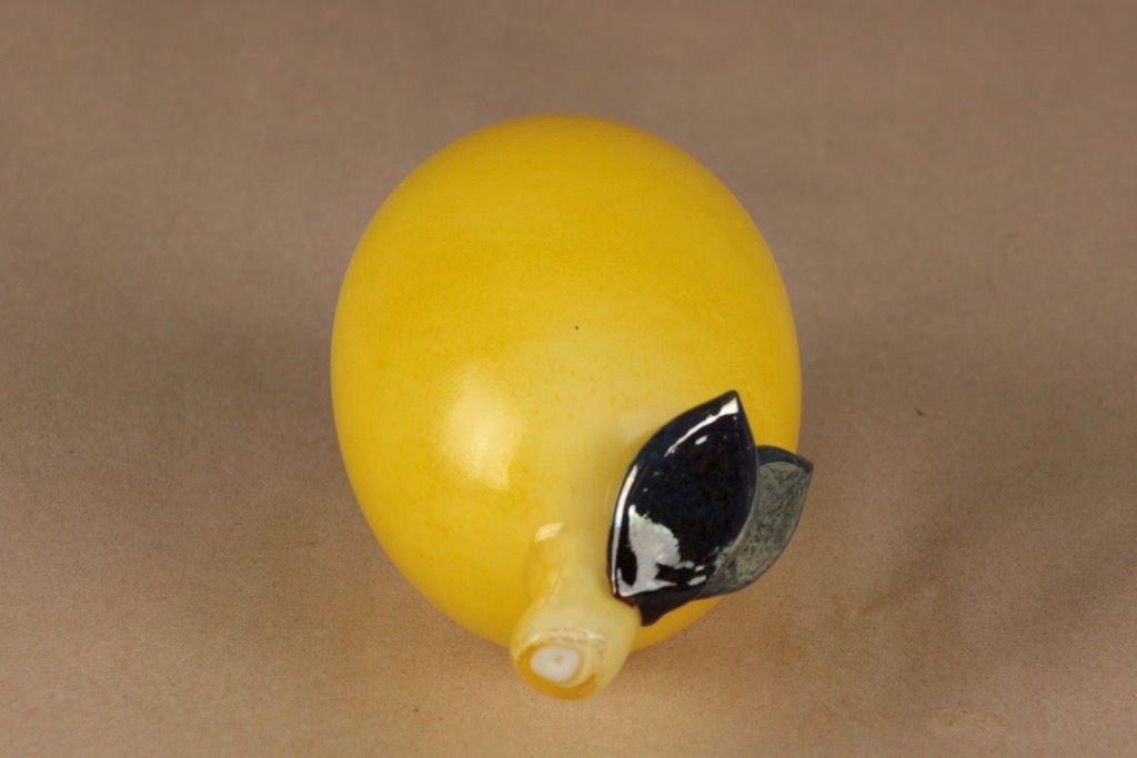 Nuutajärvi Hedelmät lasiveistos Sitruuna, Oiva Toikka - Laatutavara.com